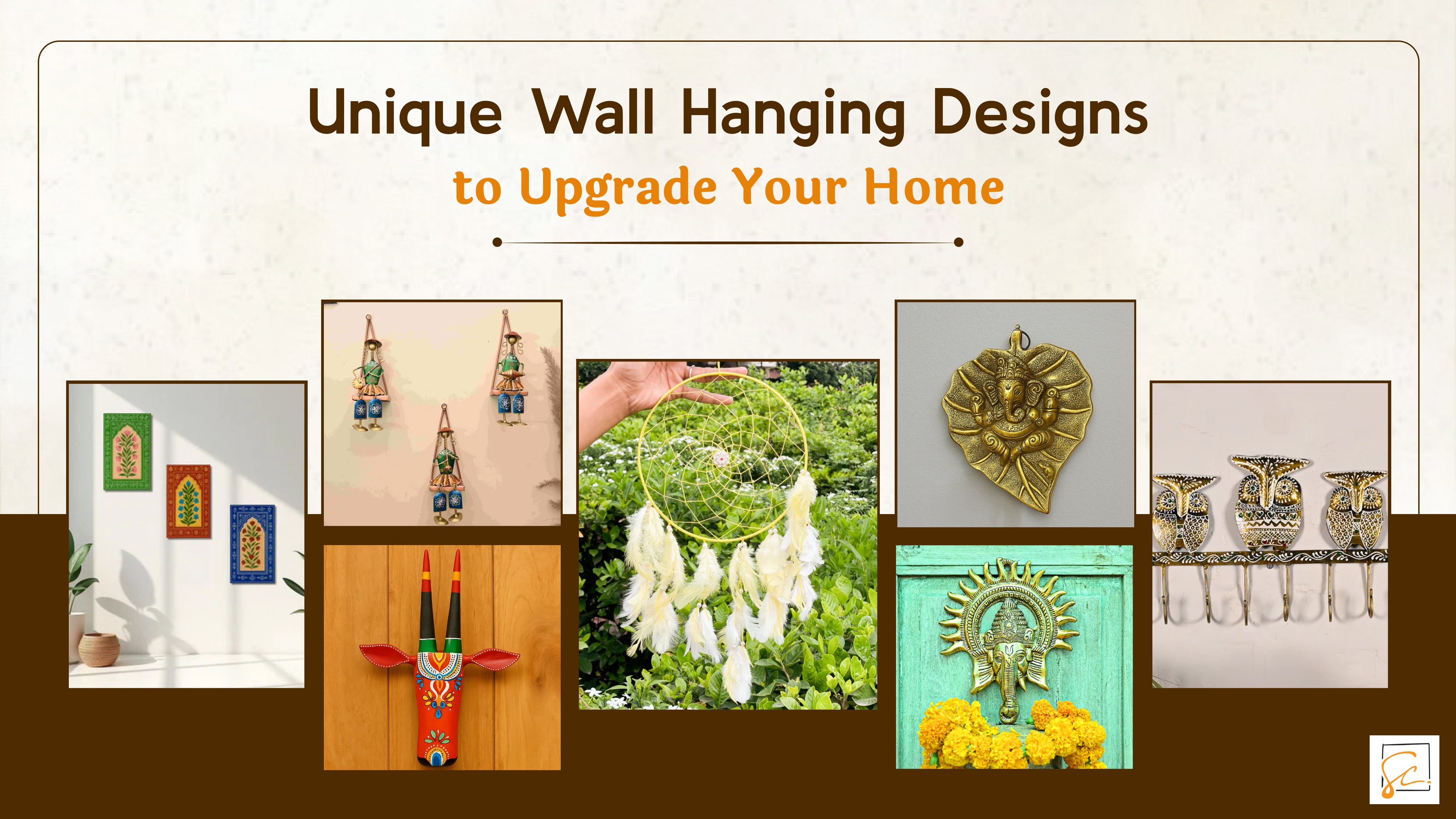 Unique Wall Hanging Designs to Upgrade Your Home – Sanvi and Craft